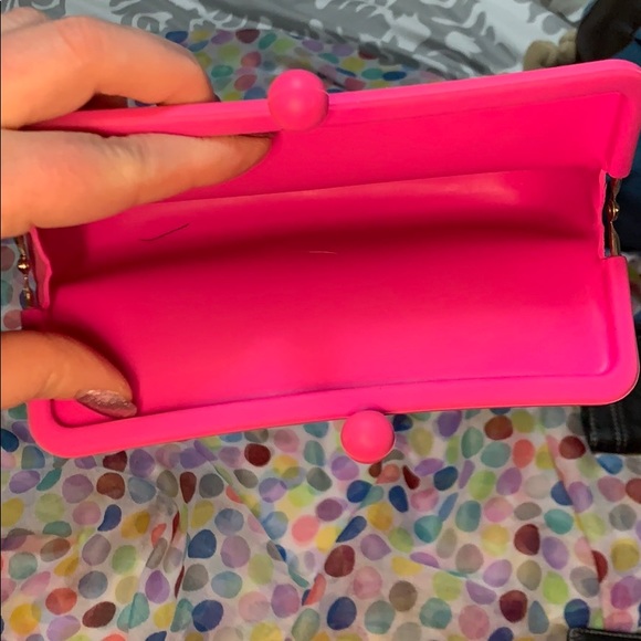 Bags | Hot Pink Coin Pouch | Poshmark